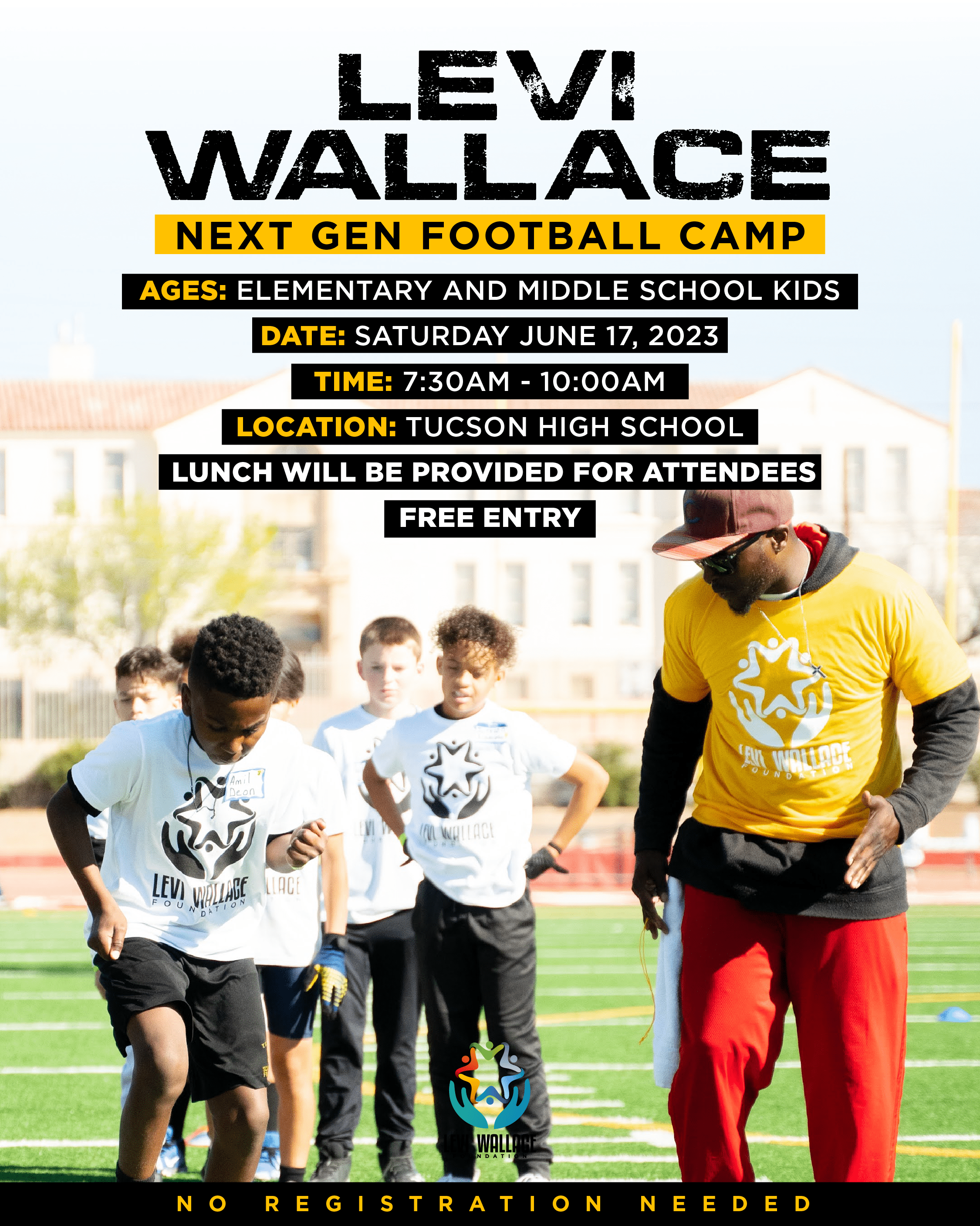 Upcoming Events – Levi Wallace